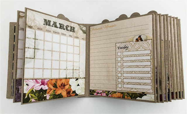 The BoBunny Blog: 2019-01-09, Malin, Banner Year Calendar