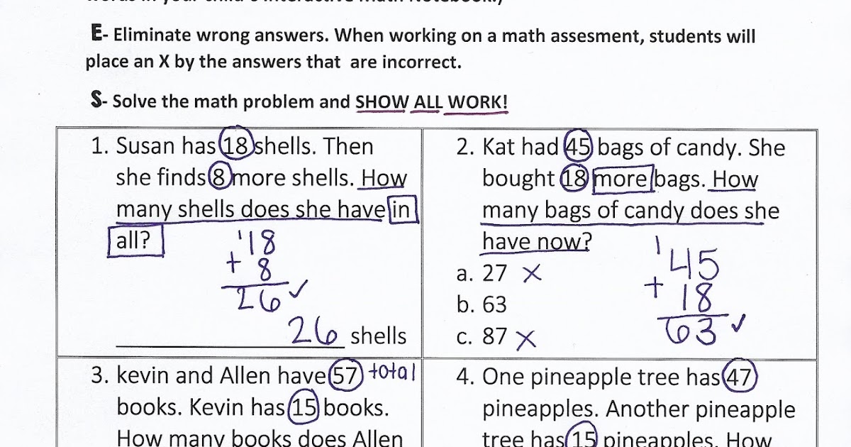 Ms. Ewing's Second Grade Class : Math and Reading Strategies