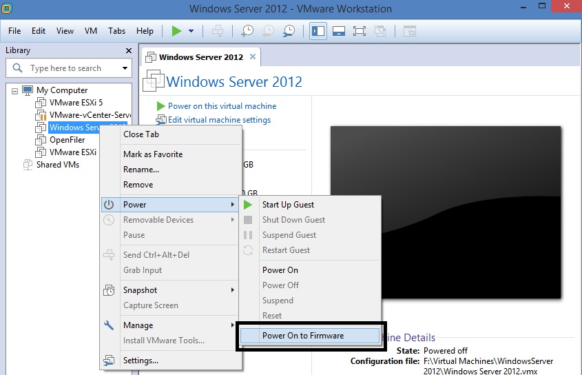 A system engineer's notes: Powering on a virtual machine to BIOS in ...