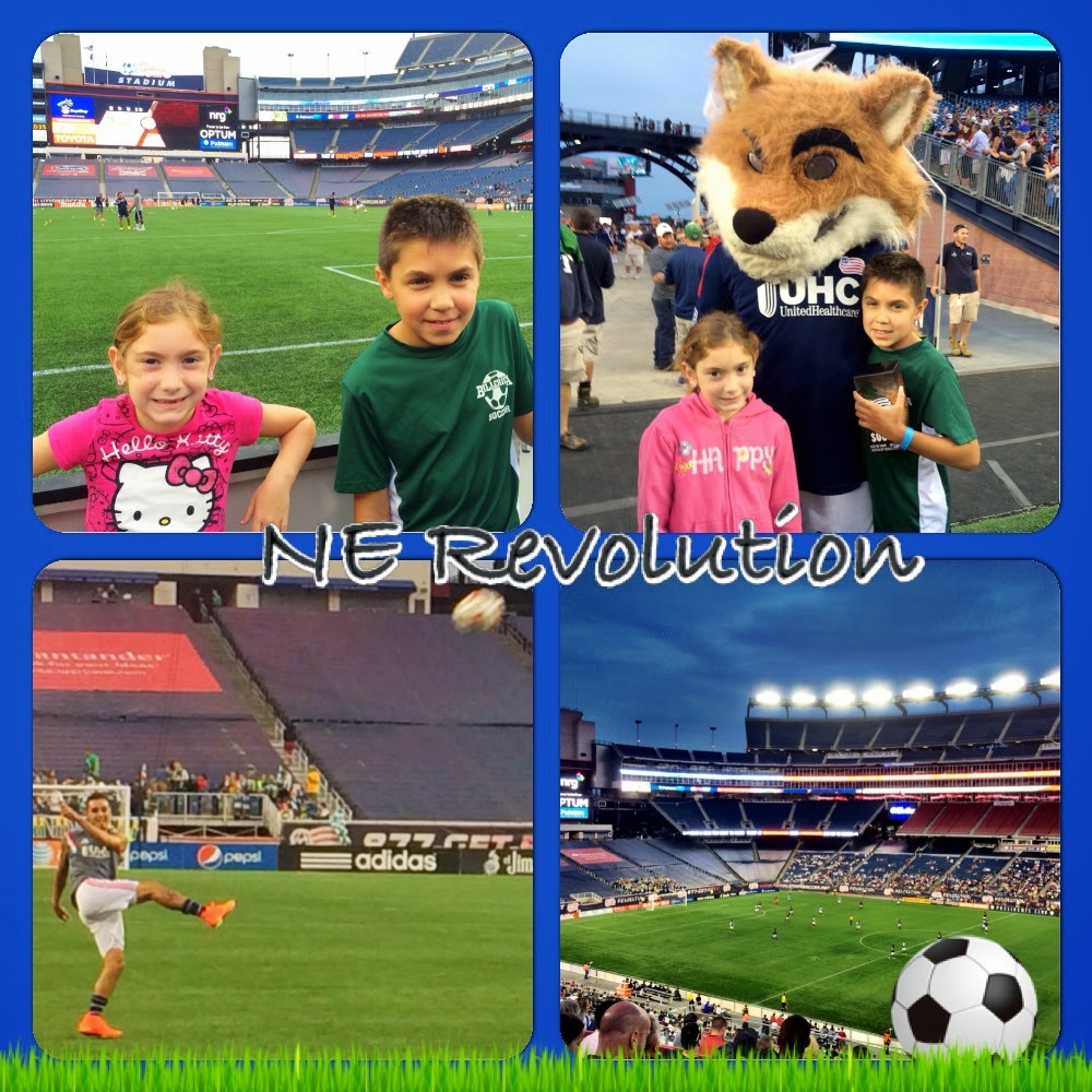 Evan and Lauren's Cool Blog: 8/17/14: New England Revolution VIP Field ...