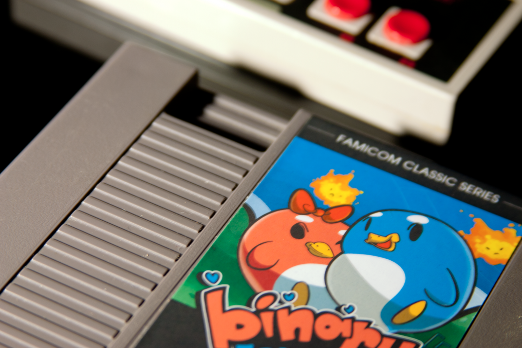 Binary Land Famicom Cart Art - aspoydvd