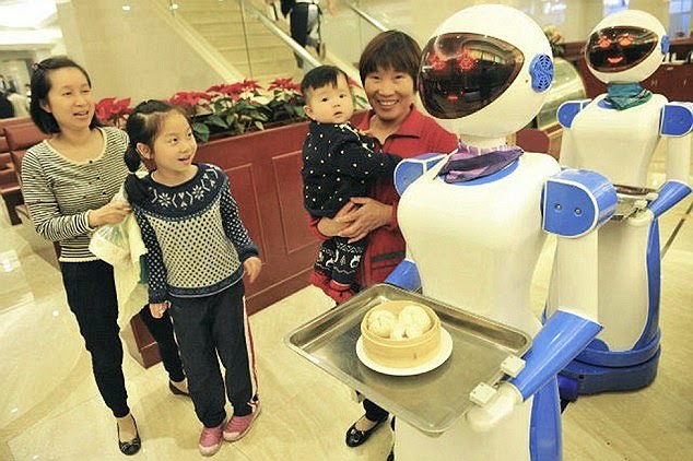 Telerobotics: China Already Has Robot Waiters and Waitresses