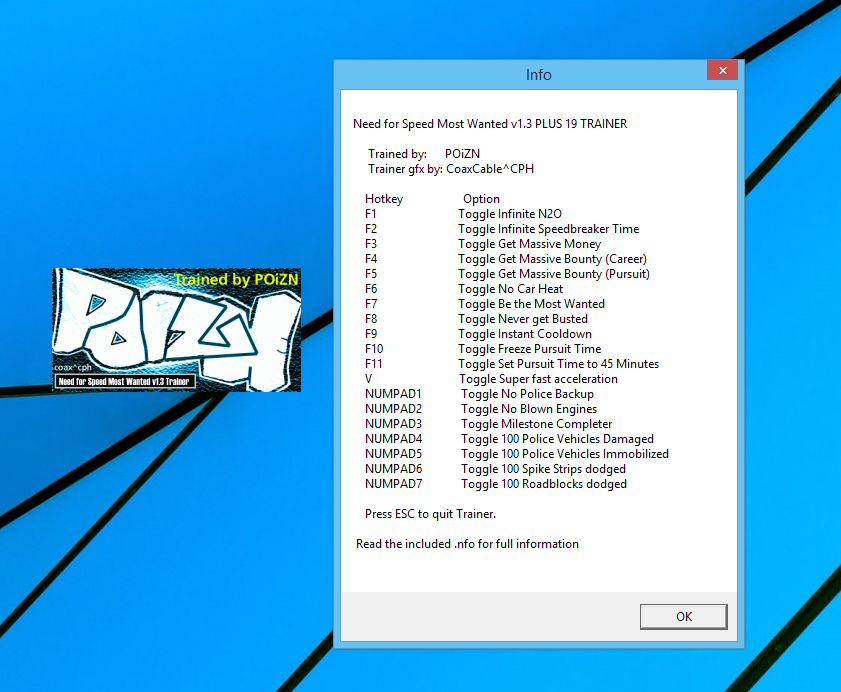CHEAT NEED FOR SPEED MOST WANTED