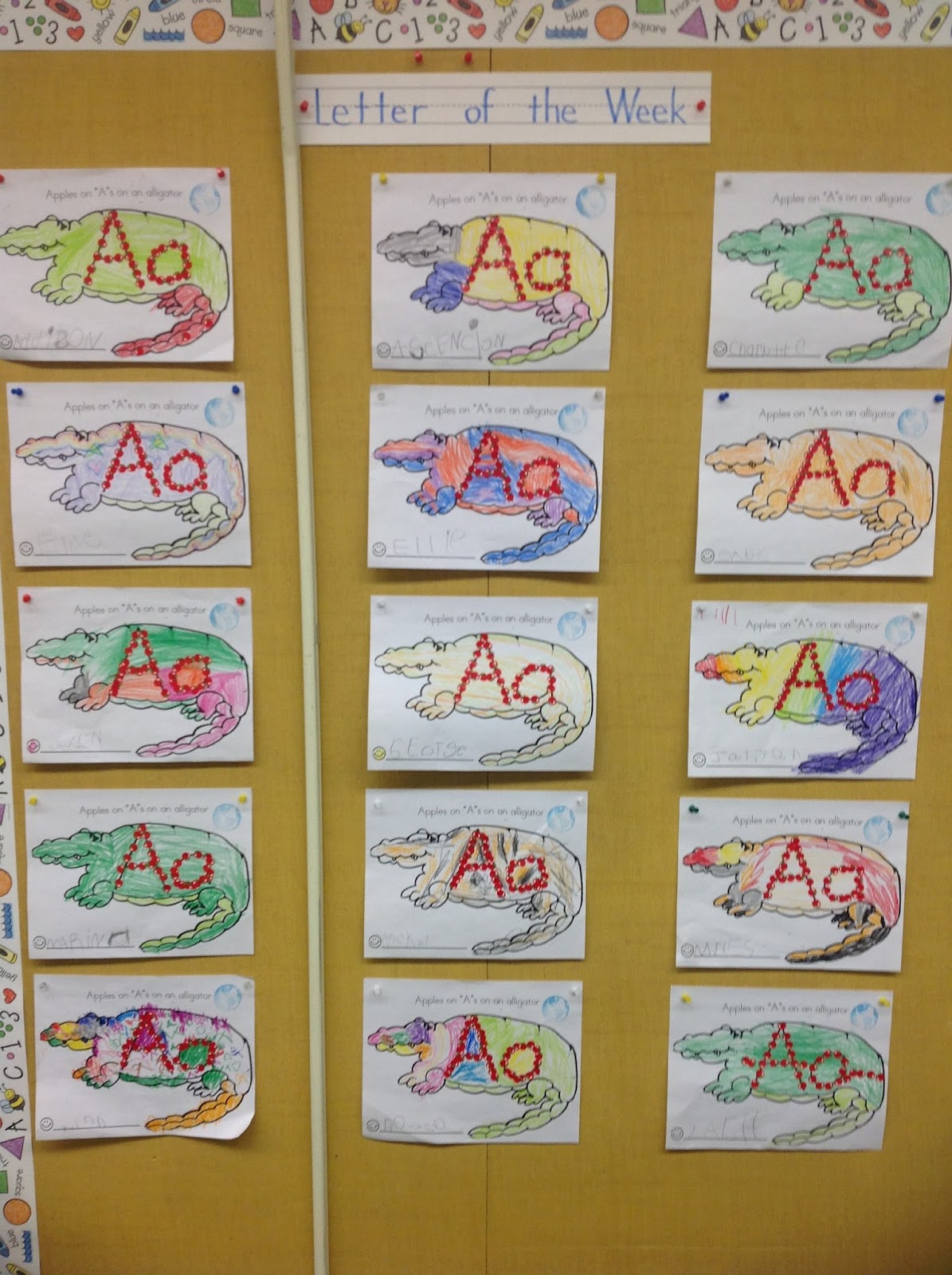 The Letter A and Art