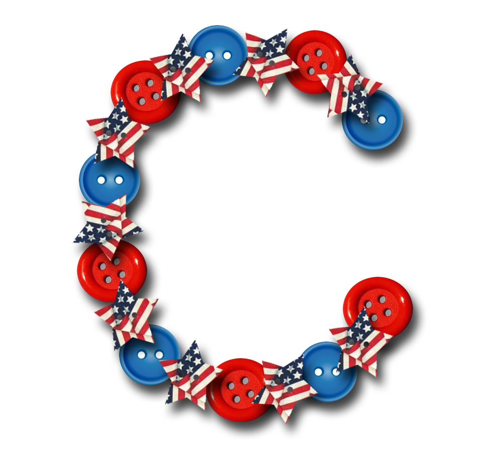 GRANNY ENCHANTED'S BLOG: Free JPG Americana Buttons Digi Scrapbook Alphabet