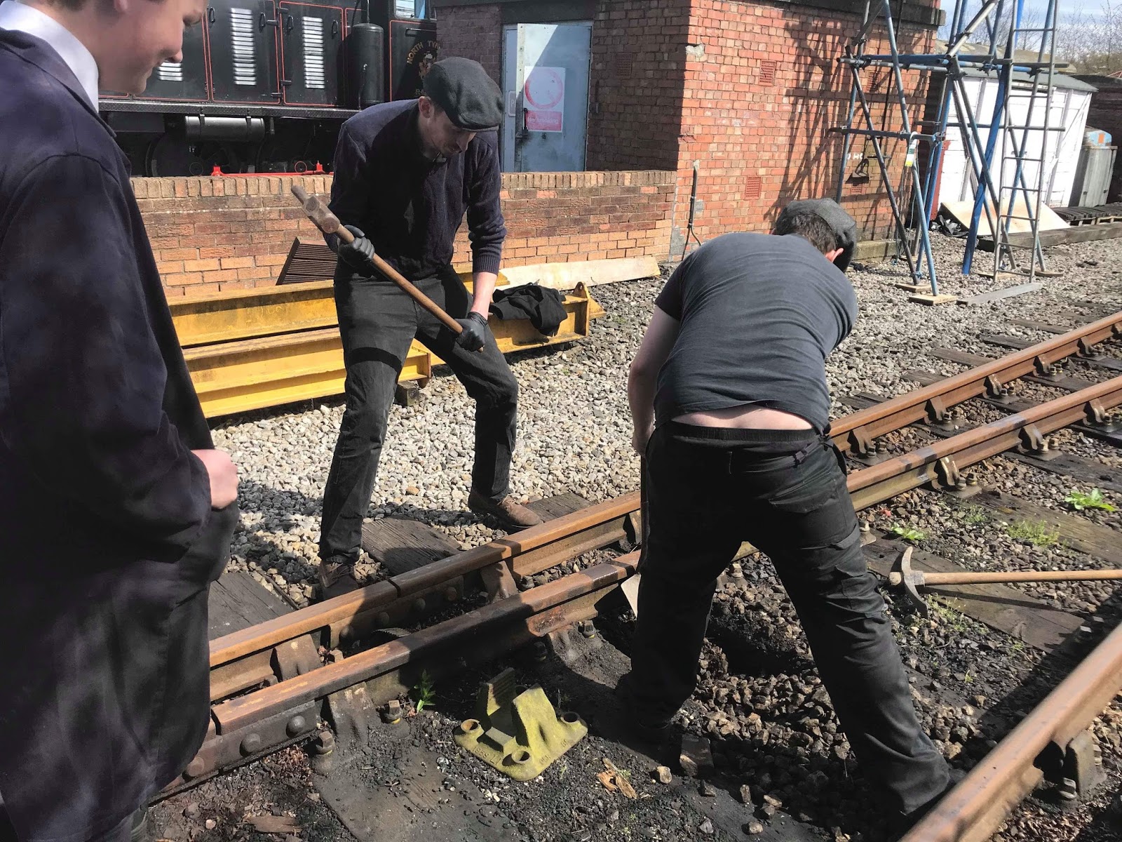 North Tyneside Steam Railway: P-Way Maintenance