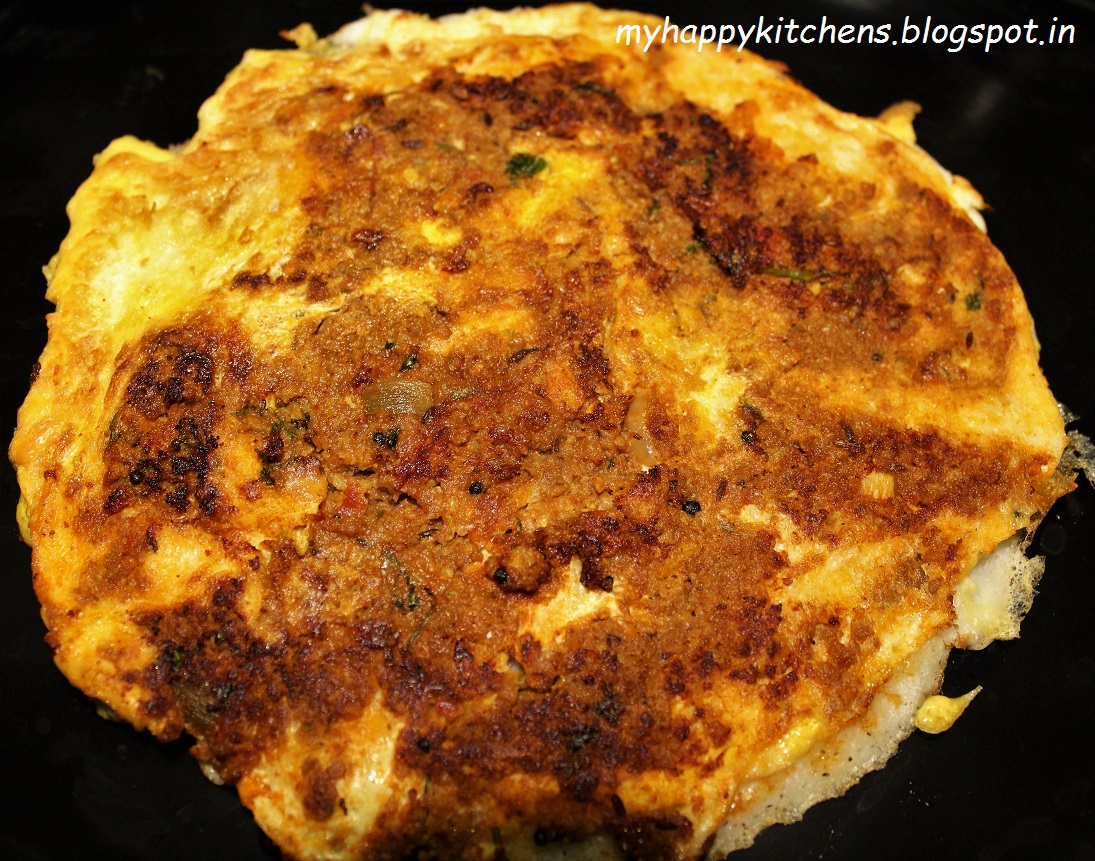MADURAI KARI DOSA ( NON-VEG VERSION) / MUTTON KARI DOSA