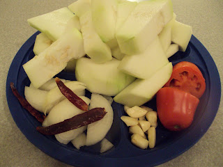 BRAISED OPO SQUASH with CHICKEN