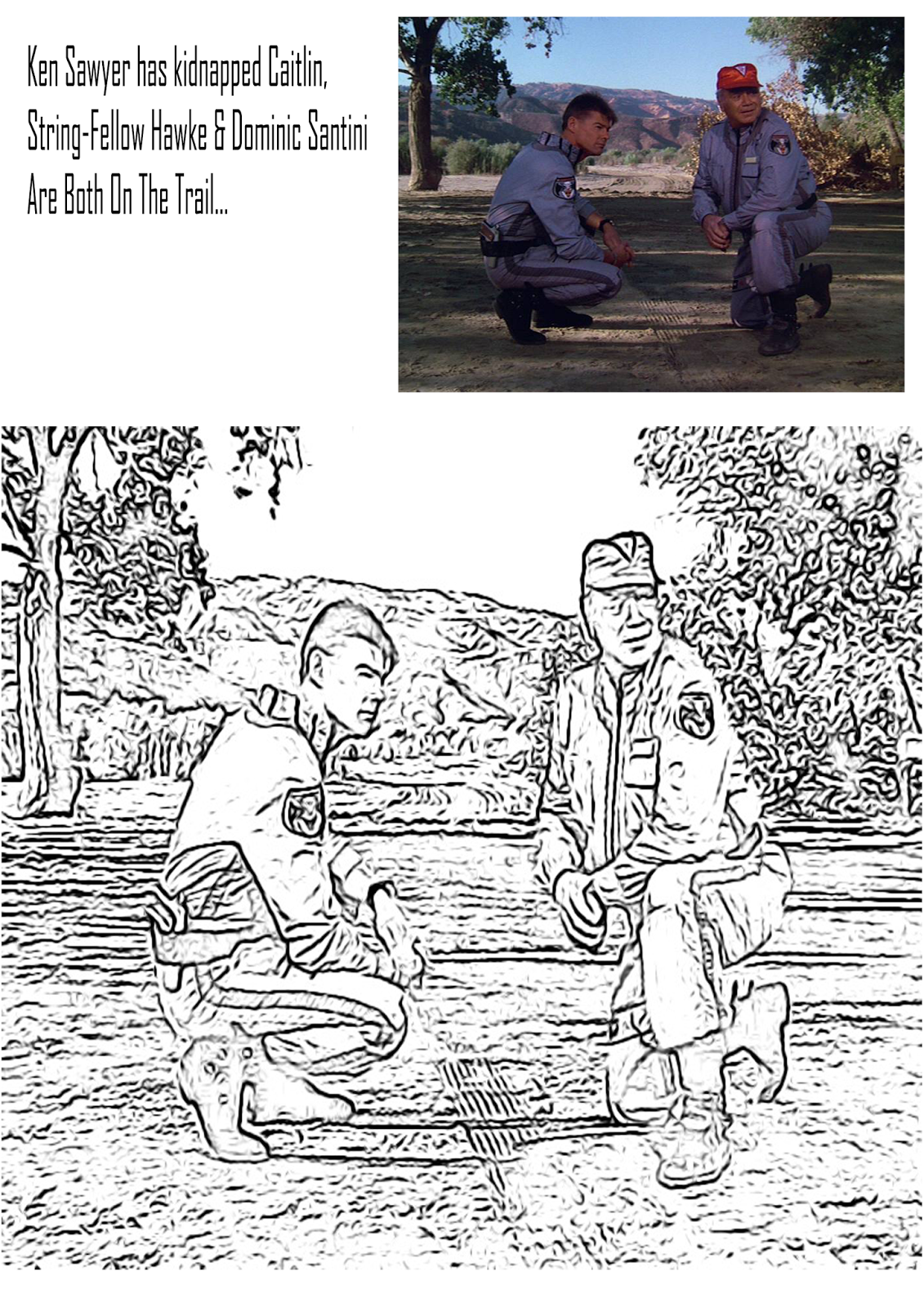 The Airwolf UPC Serial & Merchandise Database: Airwolf Colouring Book ...