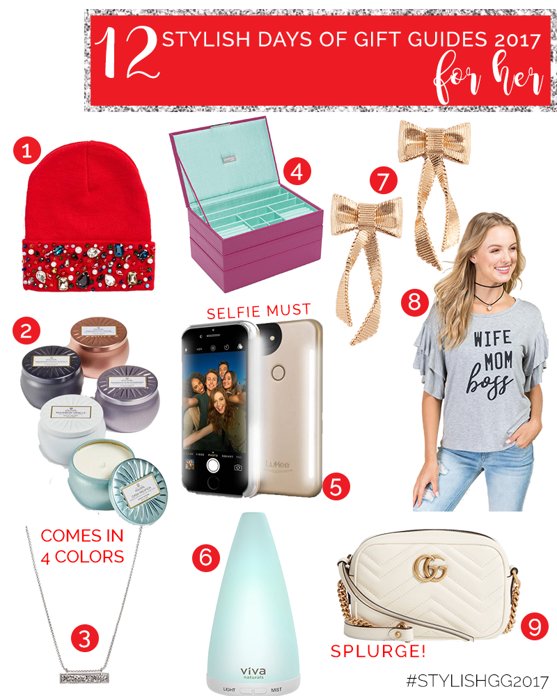 12 Stylish Days of Gift Guides: 2017 | Stylelista Confessions
