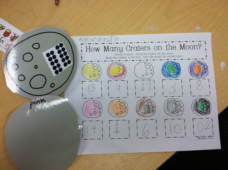 Ms. Solano's Kindergarten Class: To the Moon and Beyond....