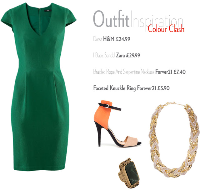 wear everyday: Outfit Inspiration: Colour Clash