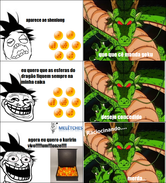 Goku troll ~ Mêletches