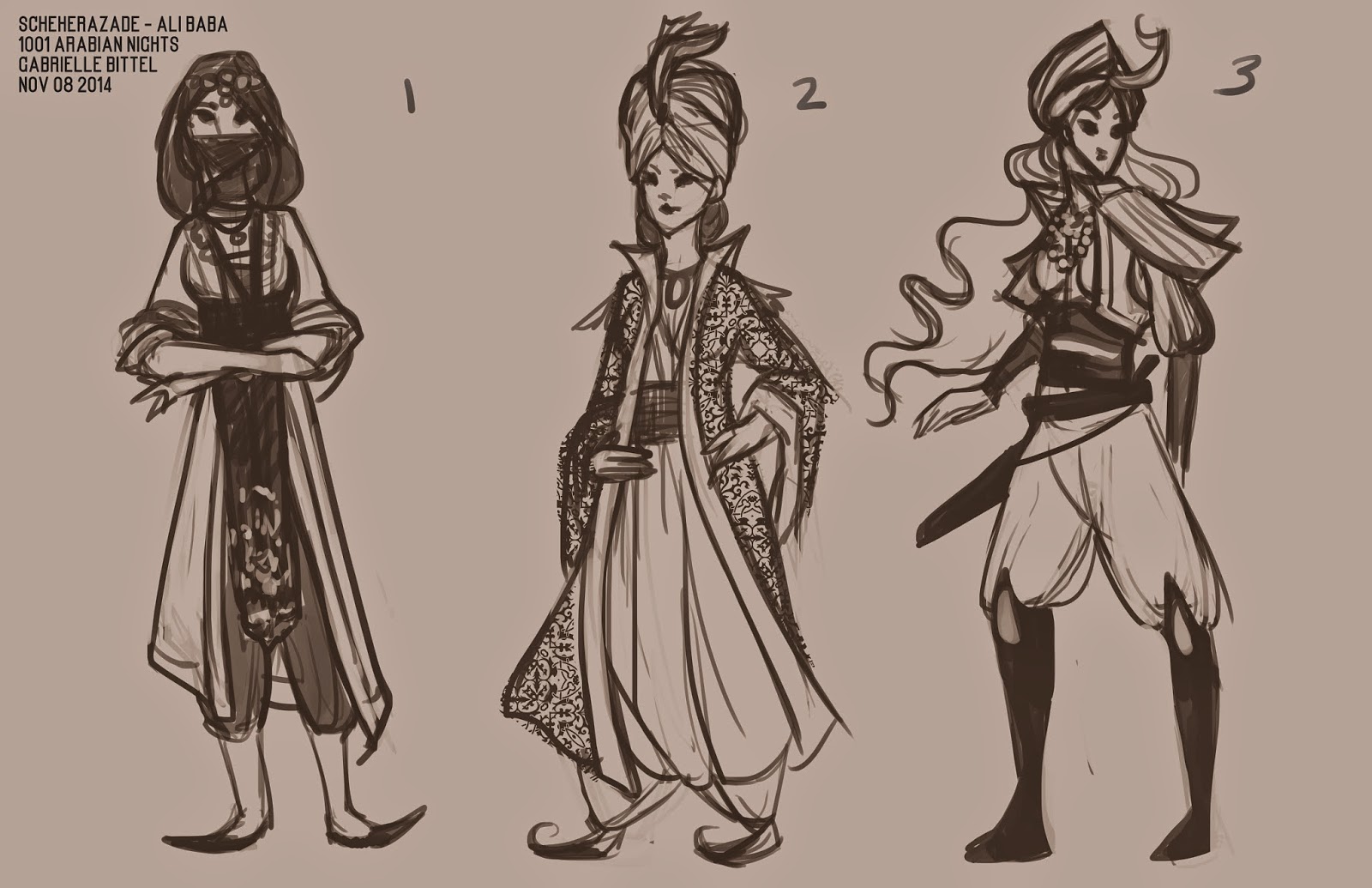 SYR ILL561 MOO2 - Entertainment Concept Class: Main Character Design ...