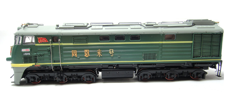 China Model Trains: The first generation of Zhou Enlai locomotive (DF3)