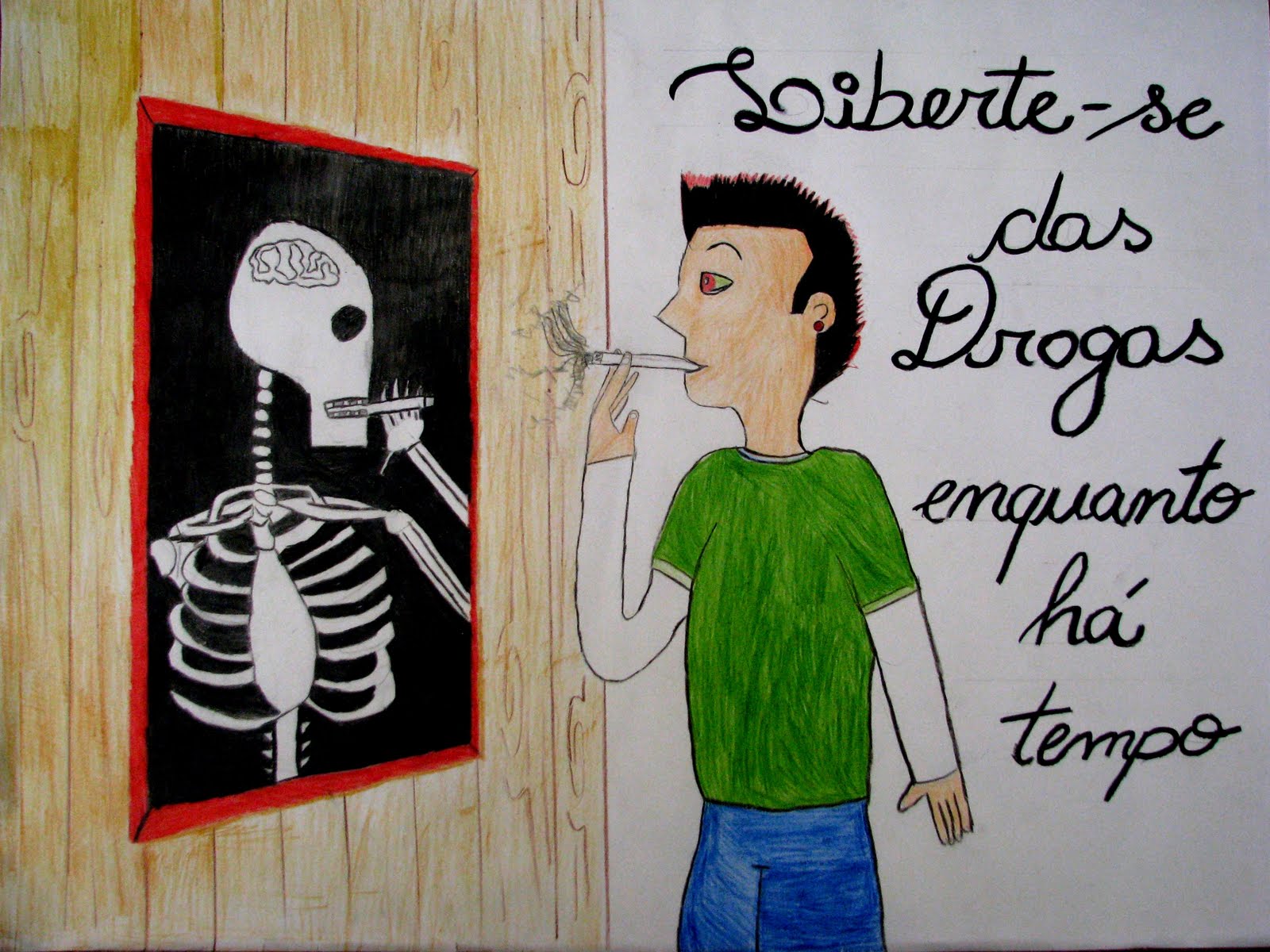 Arte do Donato: Cartazes para concurso Droga Zero