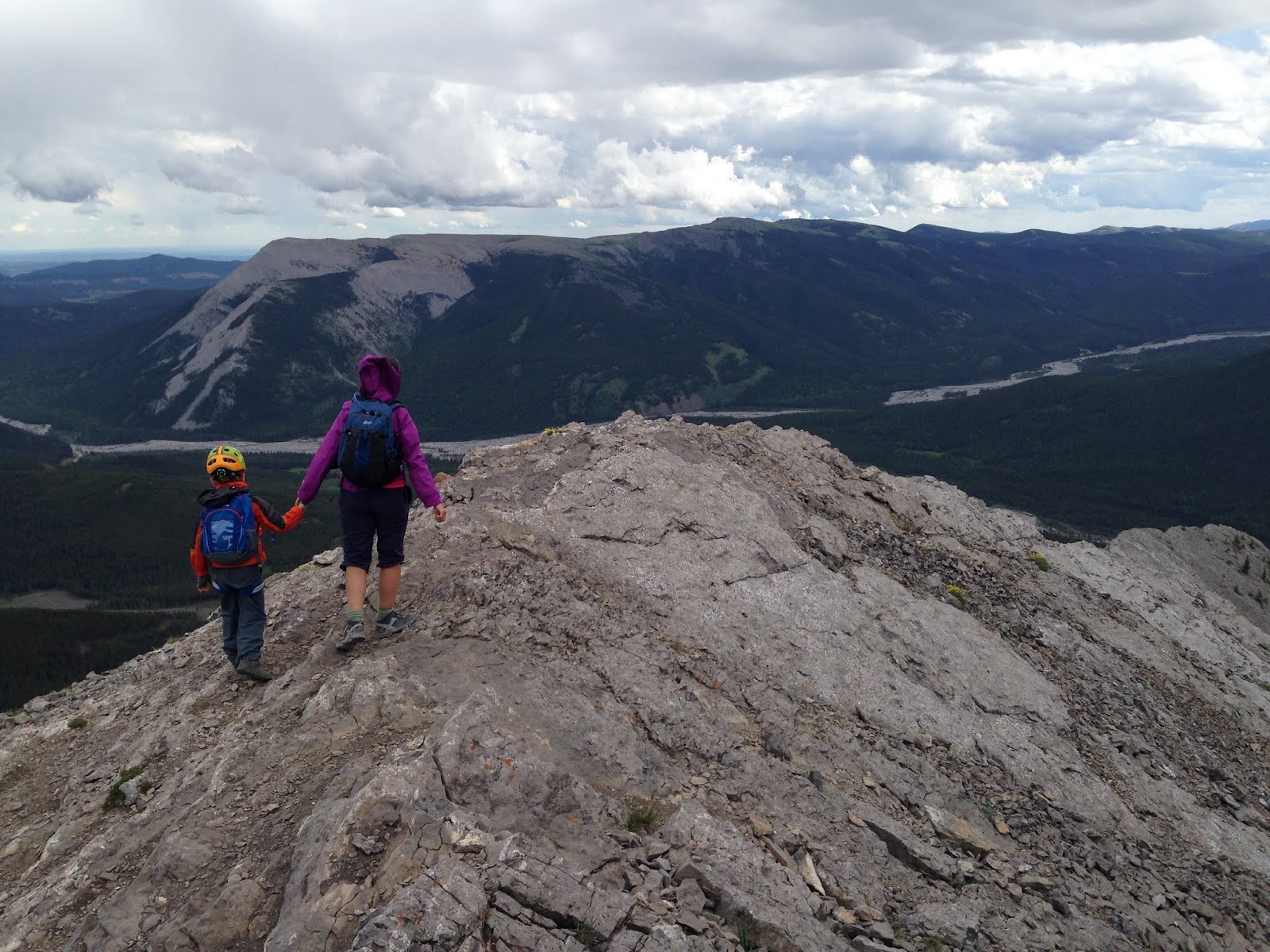 Family Adventures in the Canadian Rockies: First Summits - Nihahi Ridge ...