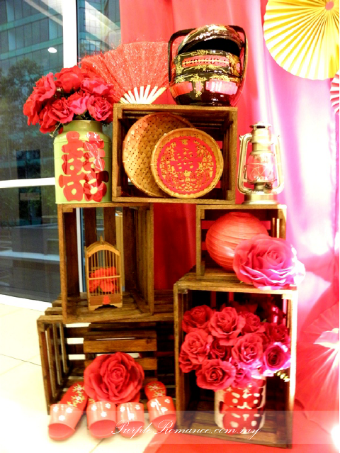 Chinese Oriental Wedding Decoration at SJK(C) Chung Kwo, KL | Purple ...