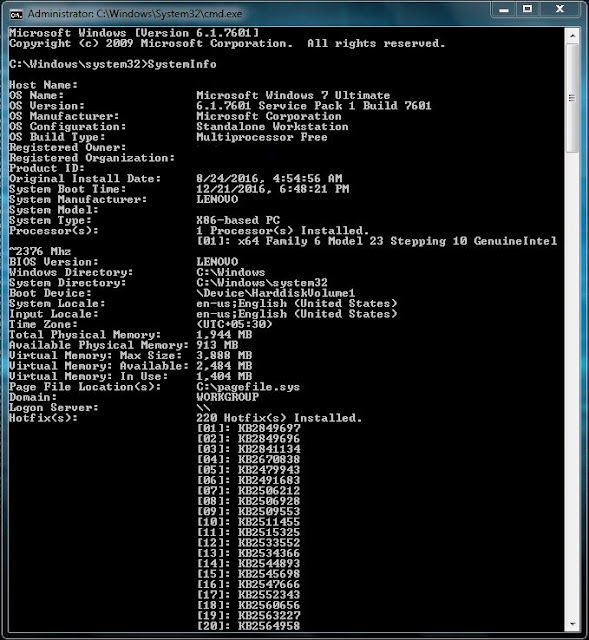 76 Never End: USE CMD OR POWERSHELL TO FIND LAST BOOT TIME