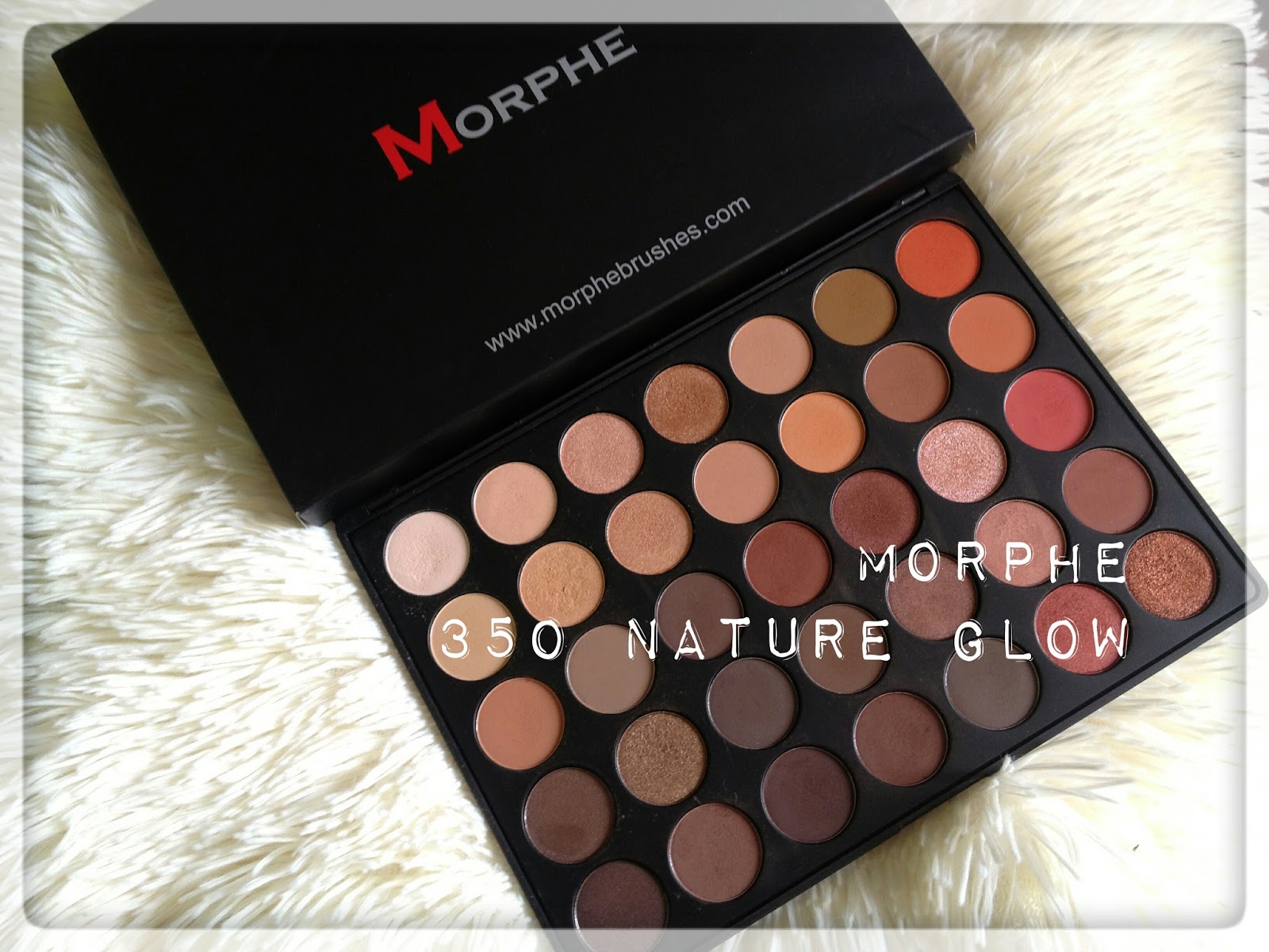La Obsesa: Morphe 35o nature glow palette