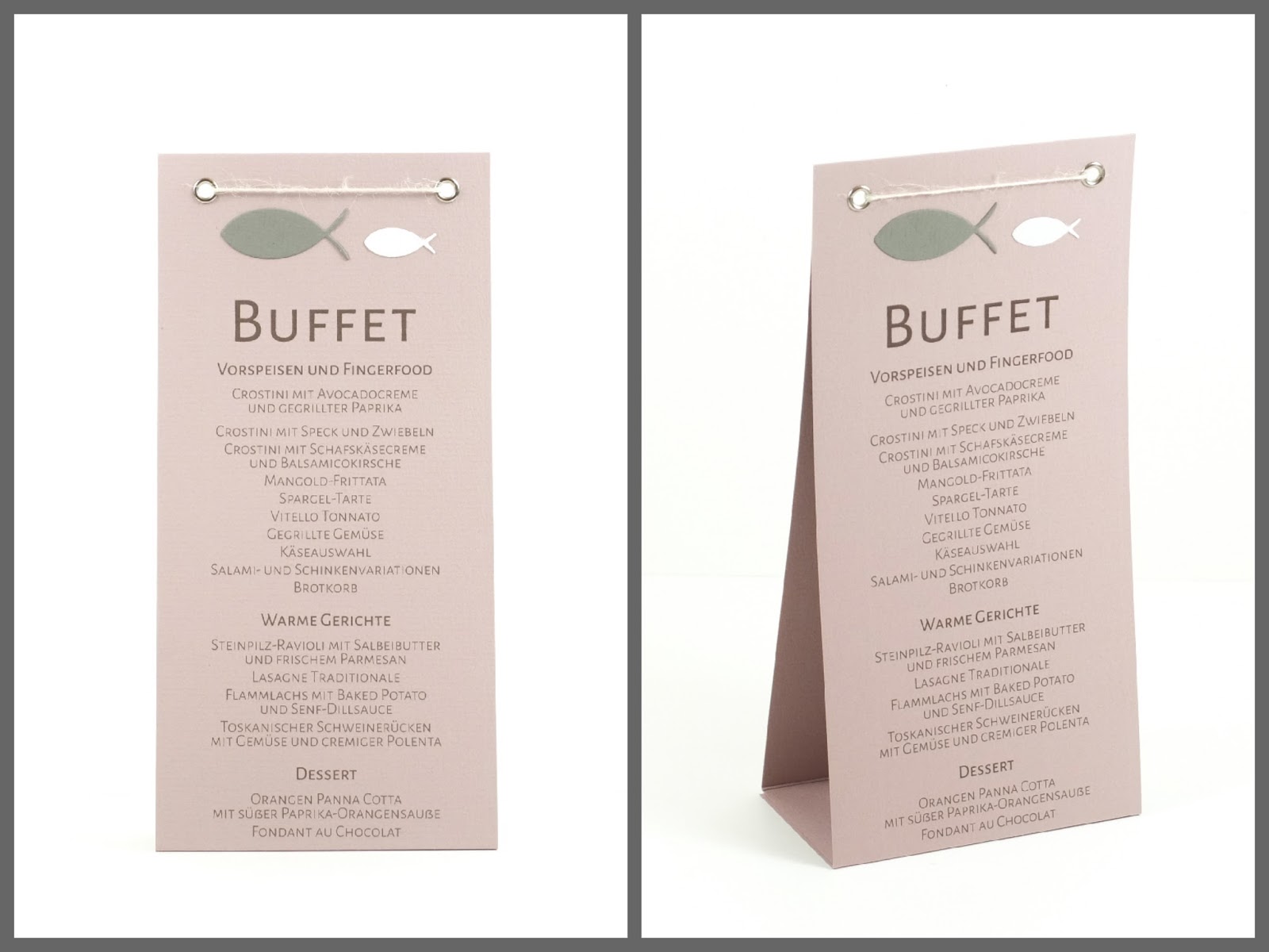 leine-design: Konfirmationsset taupe-rosé