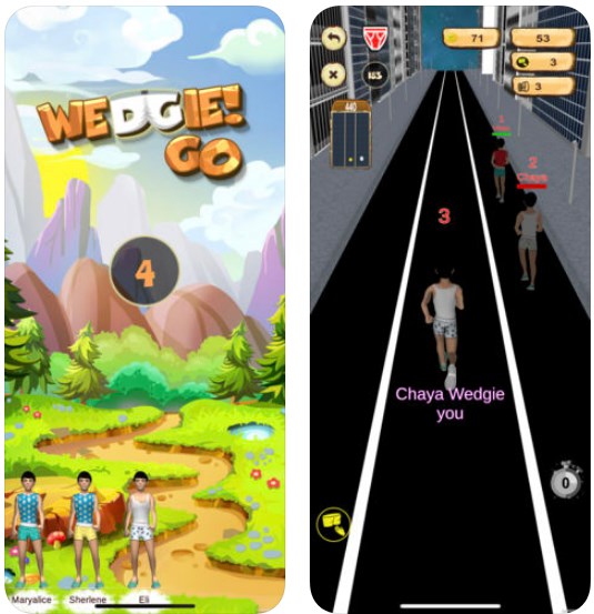 HIGHTECHHOLIC: Wedgie Go – Fun & Endless Running Game