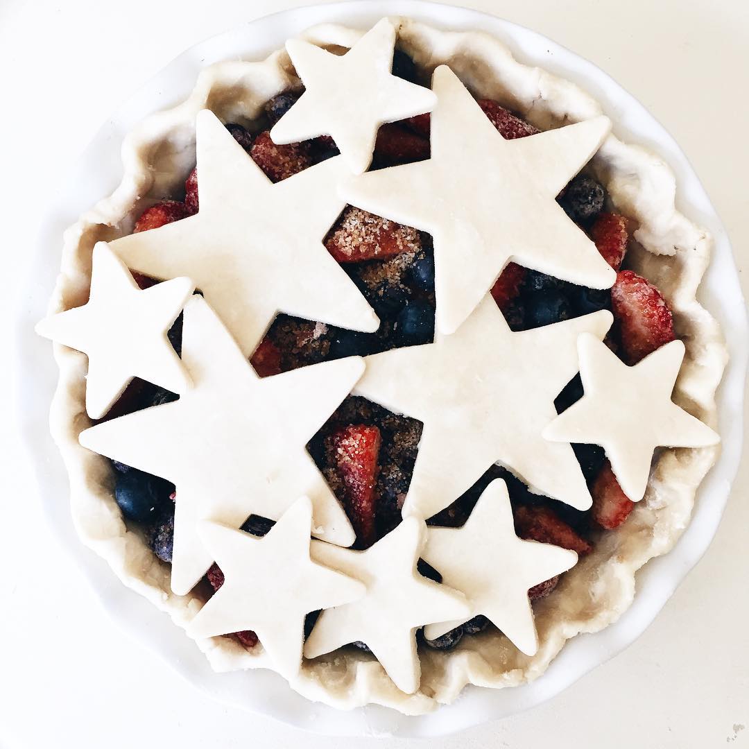 i heart baking!: red white and blue star pie for july fourth