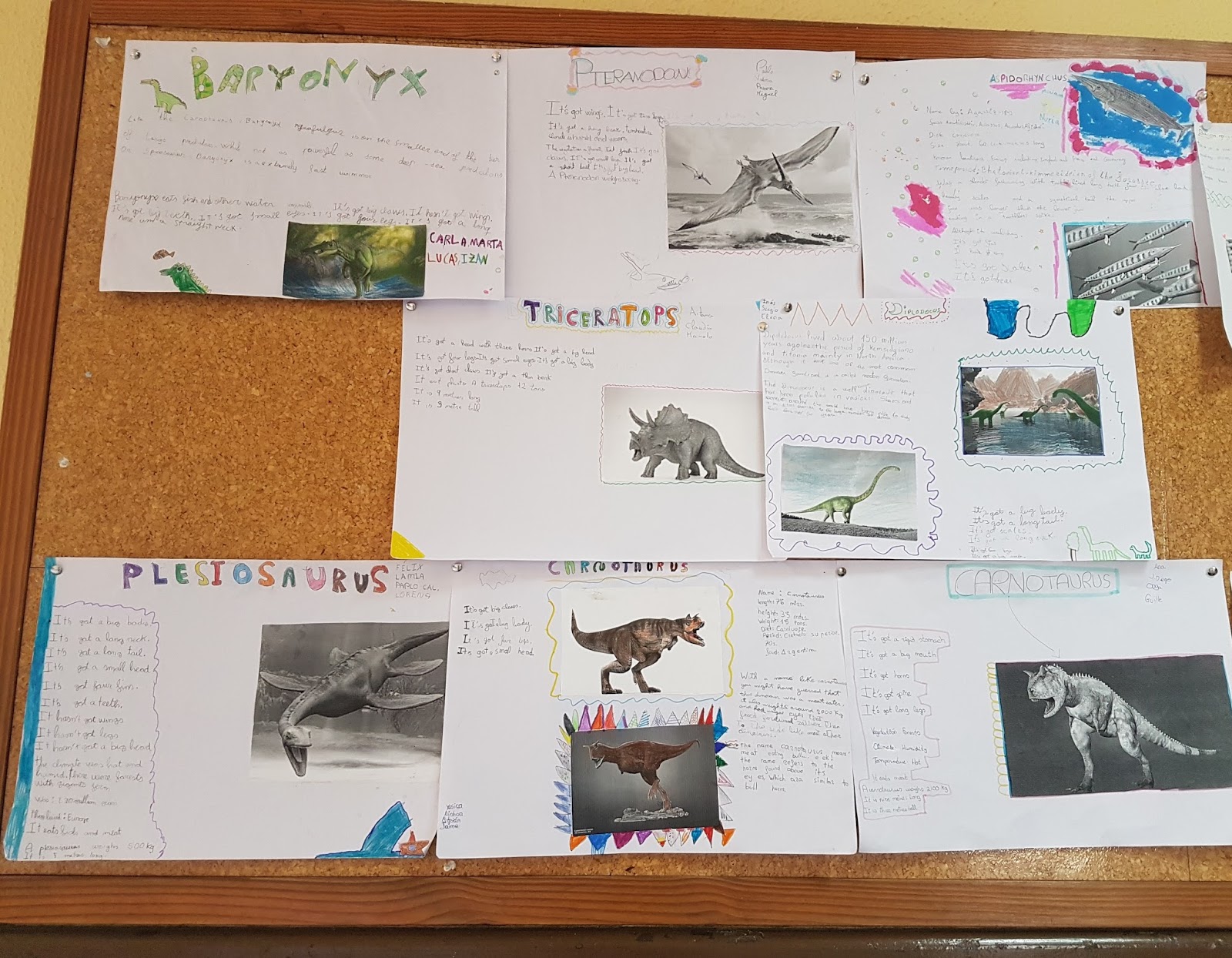 Lucy's Classroom: Dinosaurs! 3rd grade