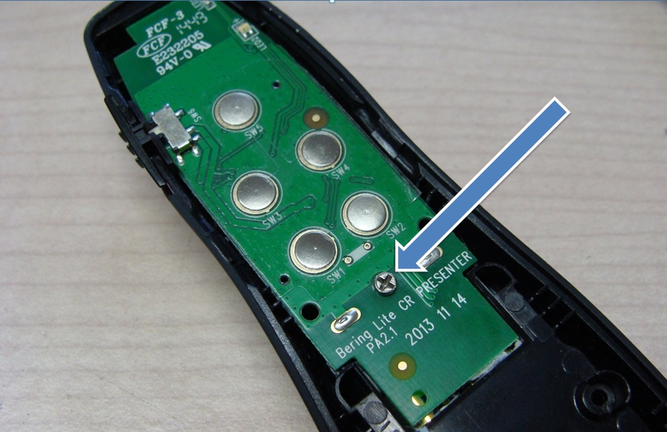 Tutorialos: Disassembly of Logitech R400 Presenter to replace laser diode