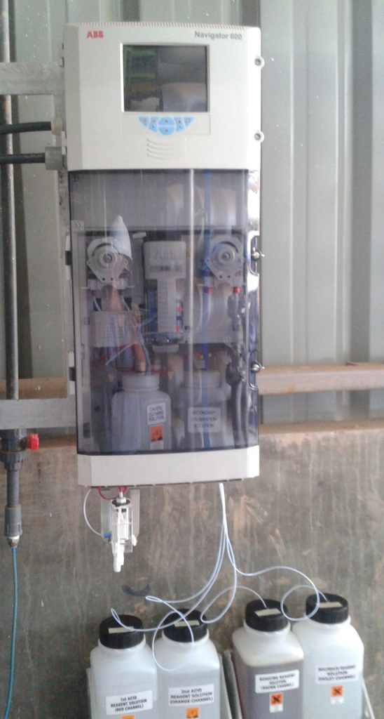 ABB NAVIGATOR 600 SILICA ANALYZER SITE CALIBRATION | ABB NAVIGATOR 600 ...