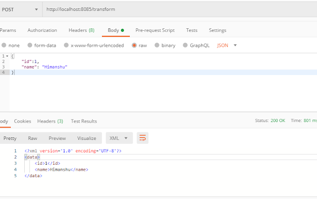 JSON to XML in Mule 4 - goformule