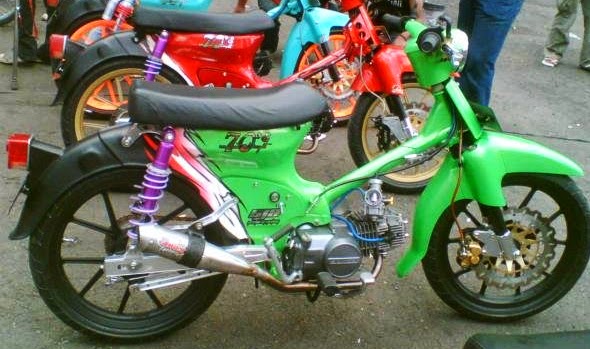 Honda C70 Pitung Modifikasi Paling Keren Foto dan Gambar Terbaru