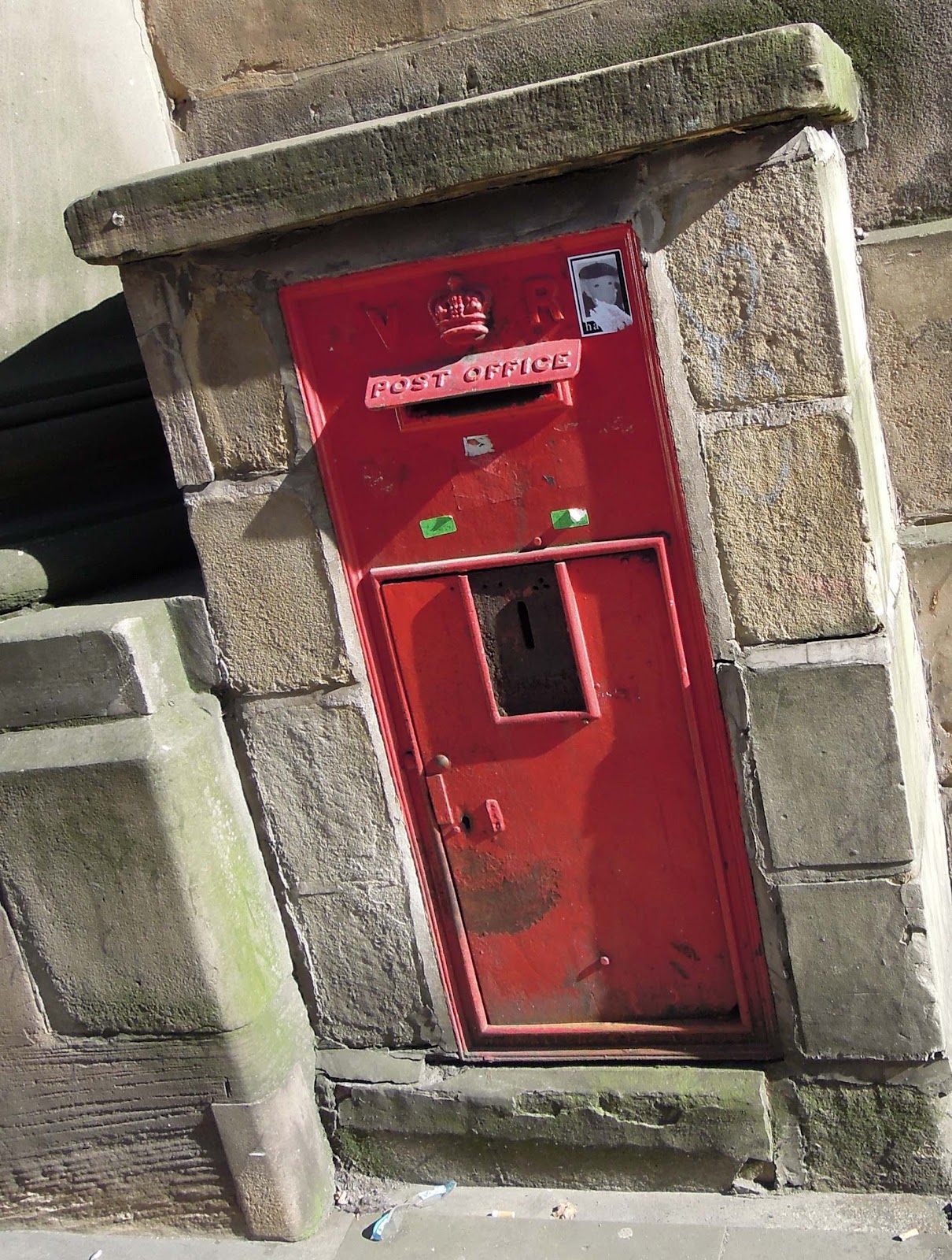 The Portico Library: Curiosities of the Building: The Post Box