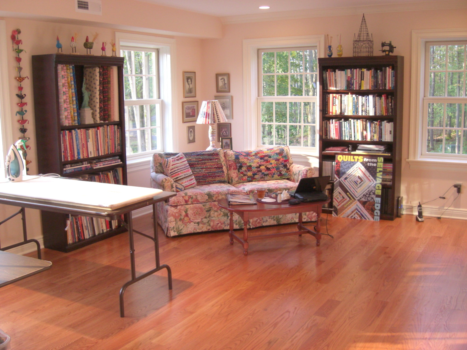 Selvage Blog: Welcome to My Quilt Studio