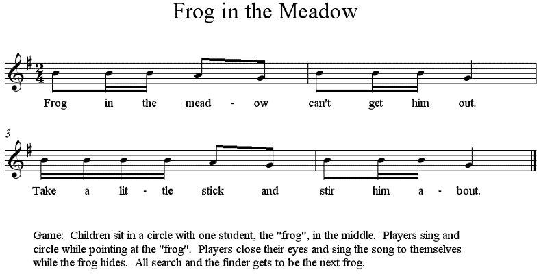 Mrs. Smith's Music Class: Kindergarten