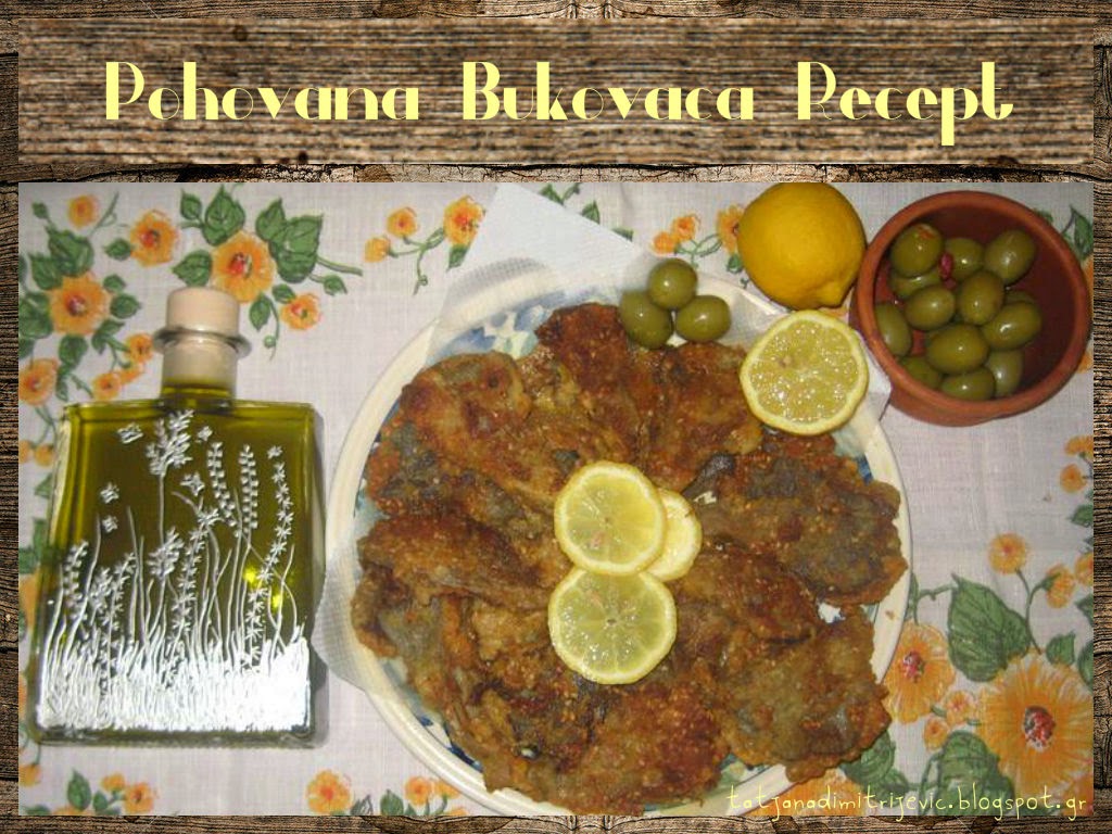 Tatjana Dimitrijevic & Ladies Community: Recept: Pohovana Bukovača ...