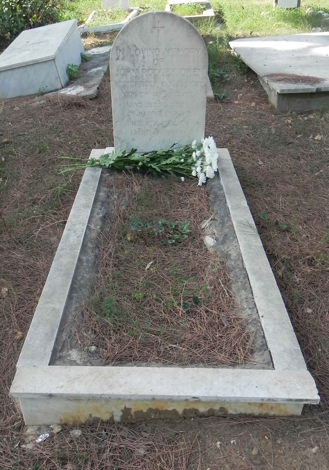 Anglo-American Cemetery Beirut, Lebanon: Remembrance Day 2013