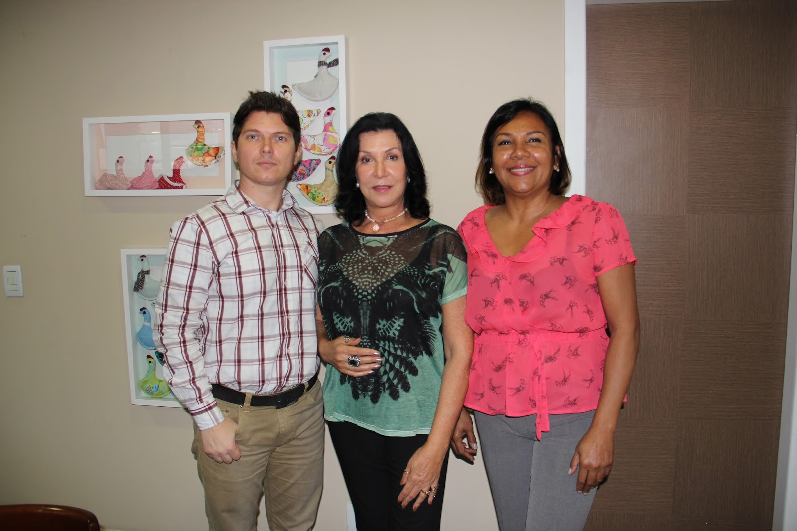 Marlúcia Farias: Essa semana os atores Rodrigo Andrade e Ittala Nandi ...