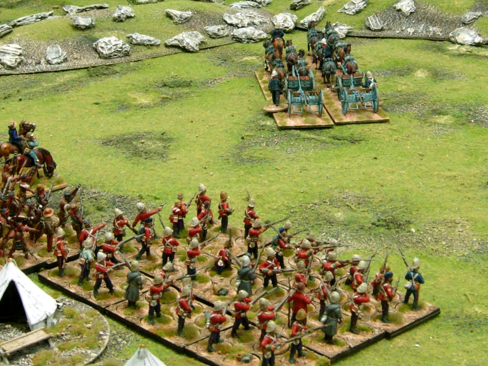 Wargaming with Silver Whistle: BATTLE OF ISANDLWANA part two 'Alarm ...