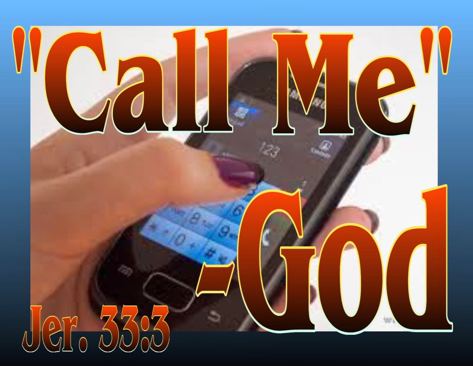 MaxEvangel: God's Cell Phone Number!