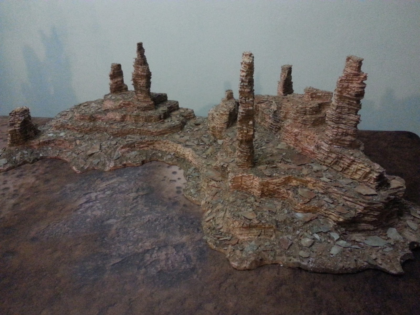 The Thunder Guard: Terrain Building: Finishing the Rock Formations (and ...