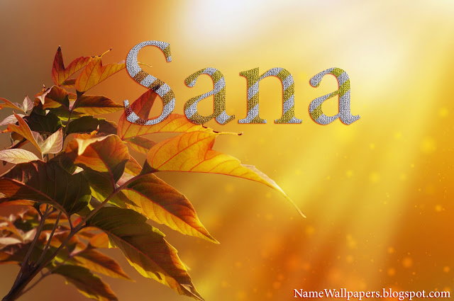 Sana Name Wallpapers Sana ~ Name Wallpaper Urdu Name Meaning Name ...