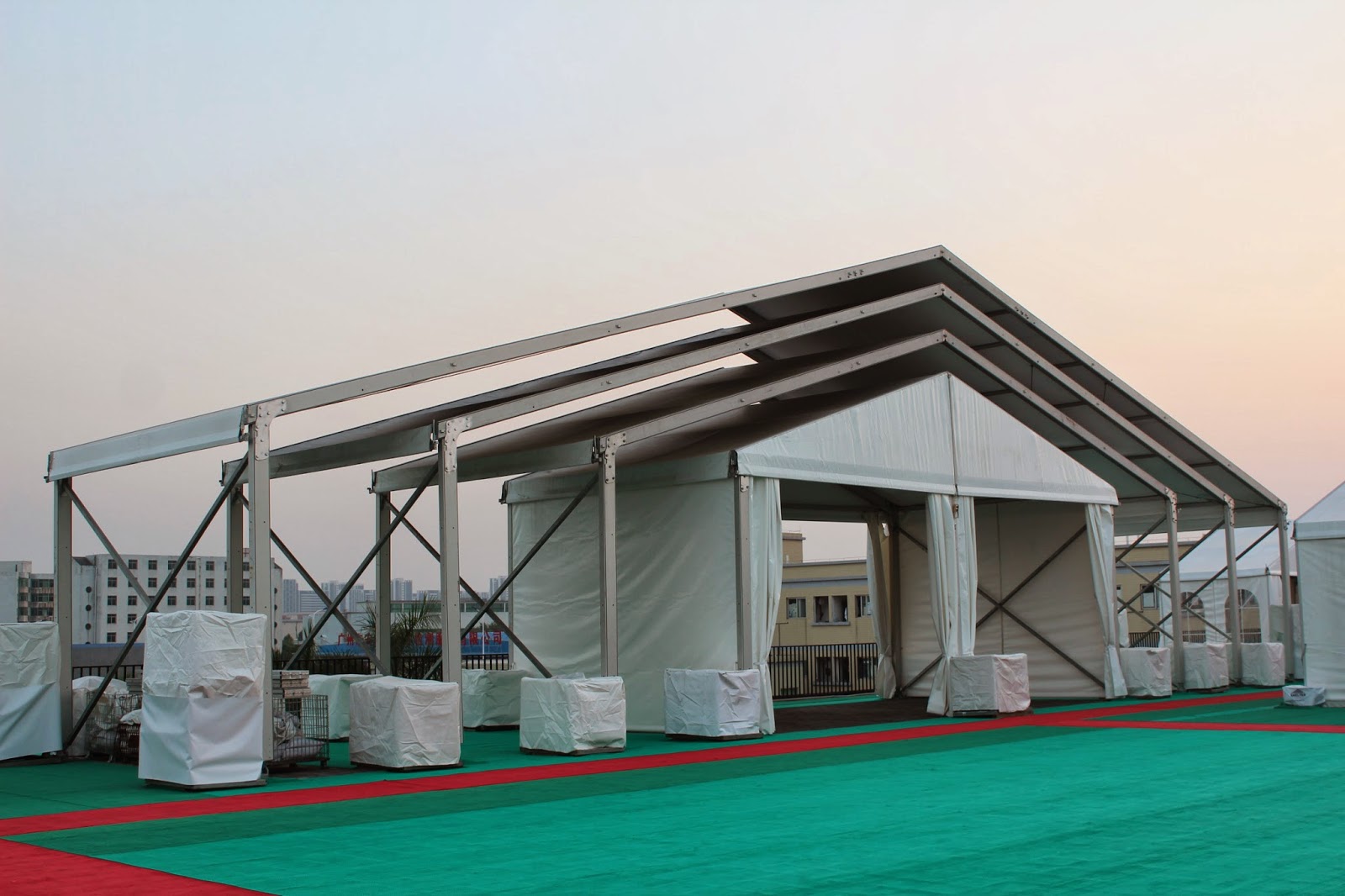 Temporary aluminum tent for events exhibition wedding party: temporary ...