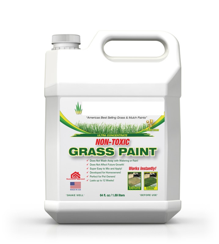 Repentance-n-Faith: Spray paint your lawn