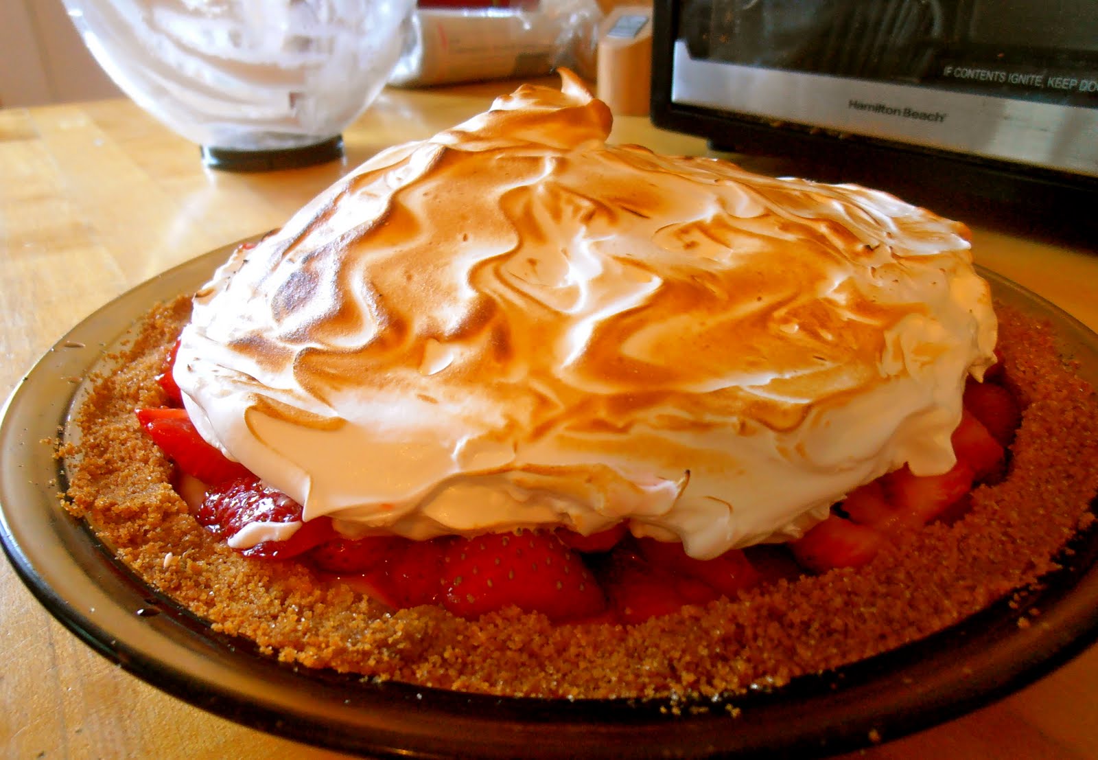 Off The Wall: Strawberry Lemon Meringue Pie