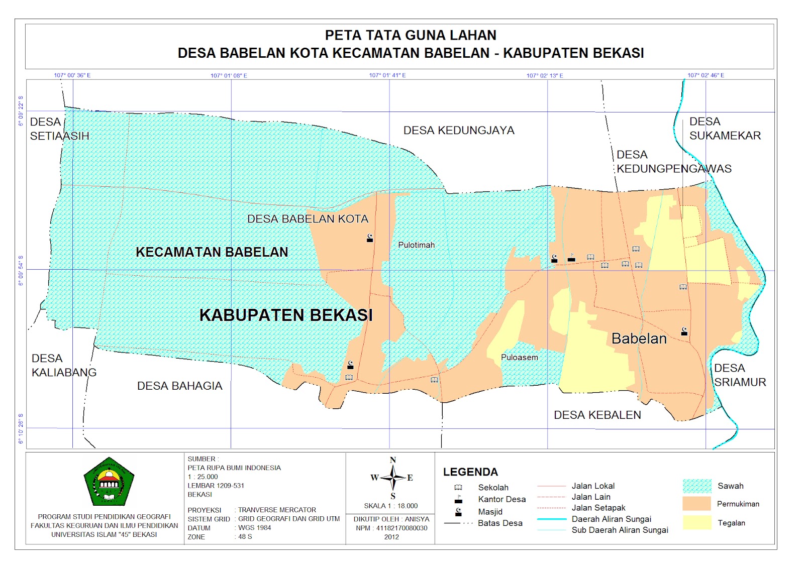 Peta Tematik / Tematic Map: GeoTematicMap
