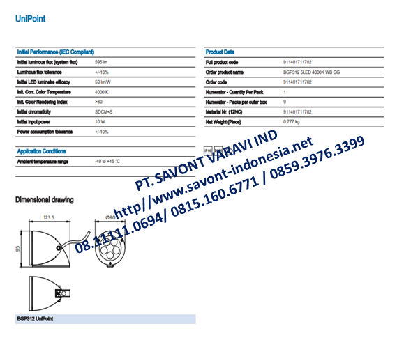 BGP312 5LED 4000K WB GG | DISTRIBUTOR RESMI LAMPU PHILIPS - ALL ABOUT ...