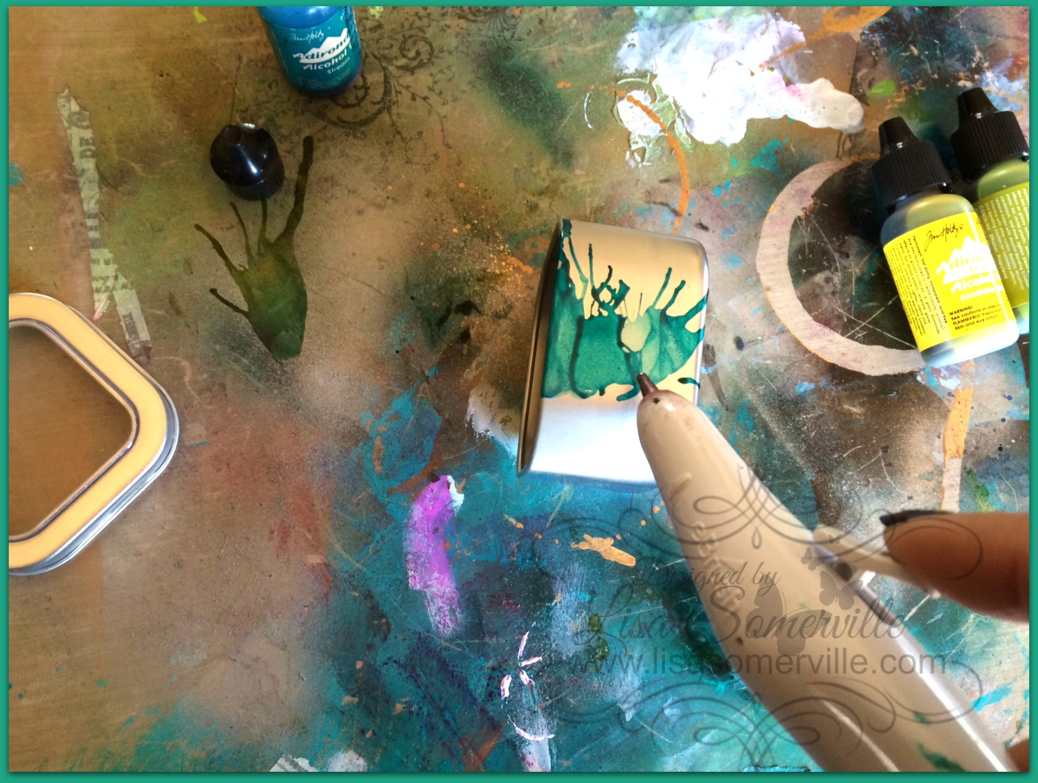 Altered Tin Box - Craftwell Blog