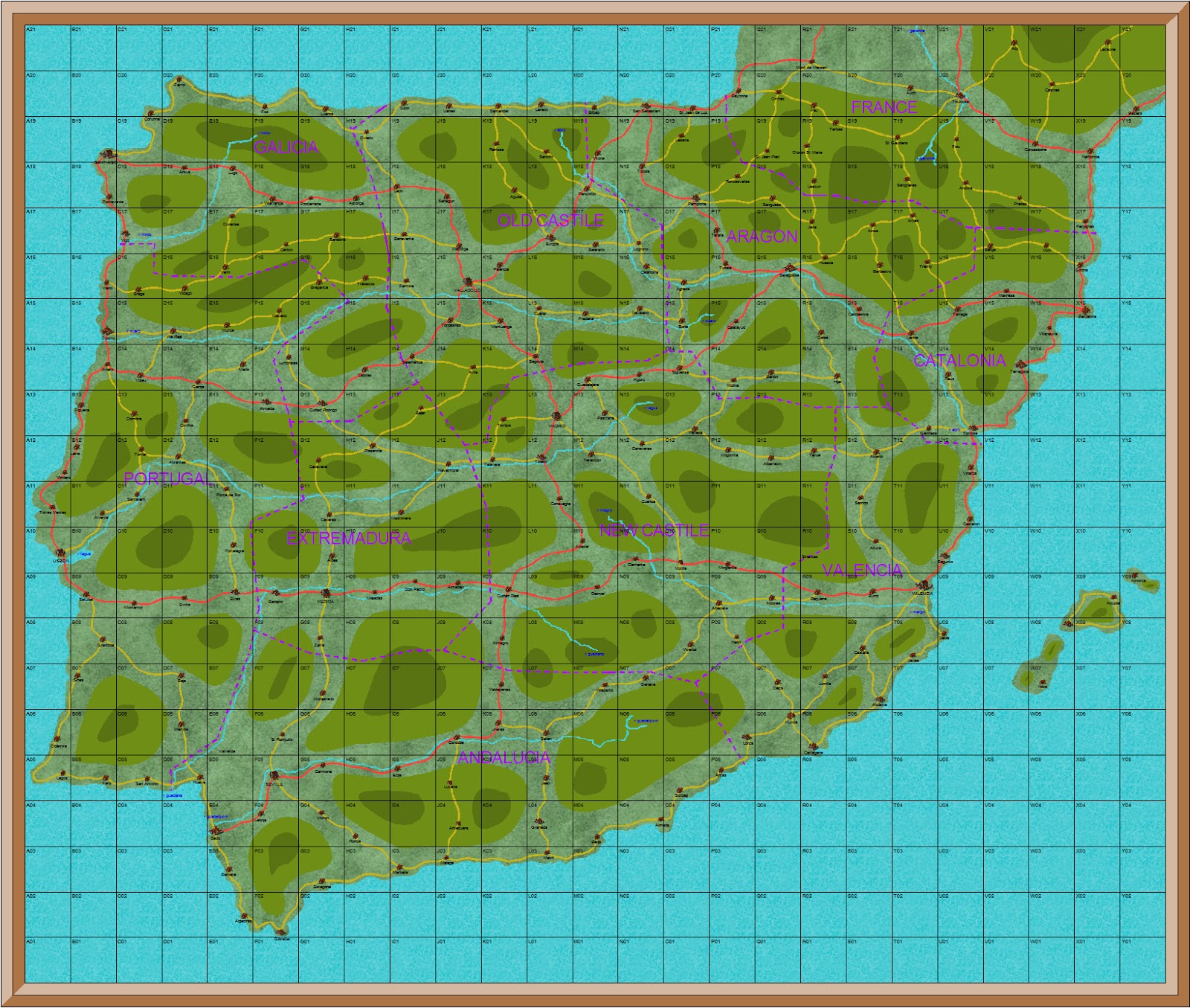 napoleonic wargaming: New Campaign Maps