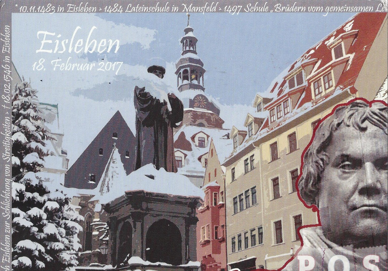 A Journey of Postcards: Lutherstadt Eisleben | Germany